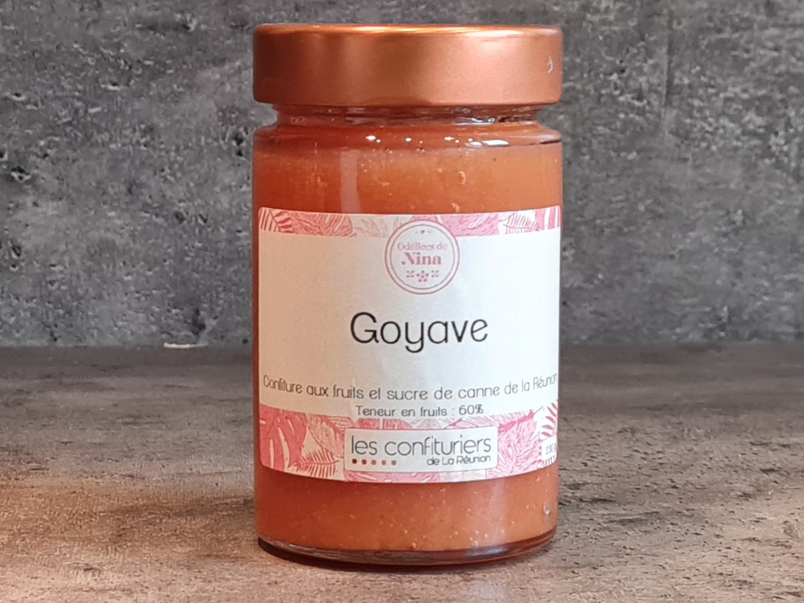 Confiture de Goyave de La Réunion 230 G - Exceptions d'Ailleurs